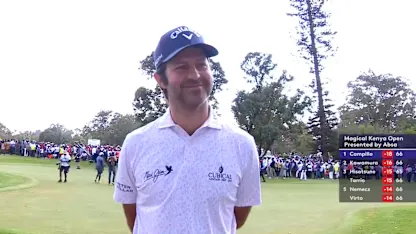 Jorge Campillo - It's great to win the same trophy as Seve - Videos ...