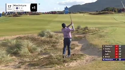 Robert MacIntyre | Amgen Irish Open | Round 1 | 17th Hole - Videos - DP ...
