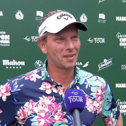 Marcel Siem: It's quite cool thinking about the 59 from the 15th hole ...