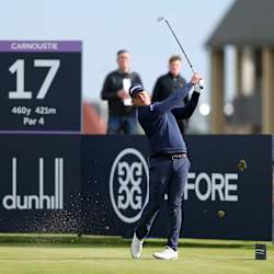 James Ashfield shining on professional debut at Alfred Dunhill Links ...
