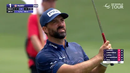 John Parry hits stunning approach into the first - Videos - DP World Tour