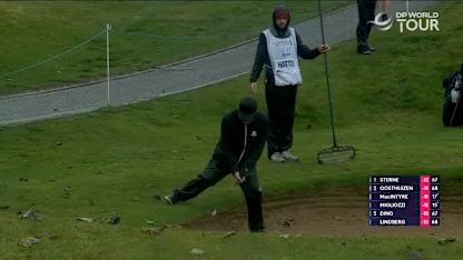 WATCH: Jeff Hatton's amazing fluke bunker shot - Videos - DP World Tour