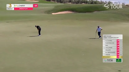 Shane Lowry drains monster birdie putt at the third - Videos - DP World ...