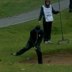 WATCH: Jeff Hatton's amazing fluke bunker shot - Videos - DP World Tour